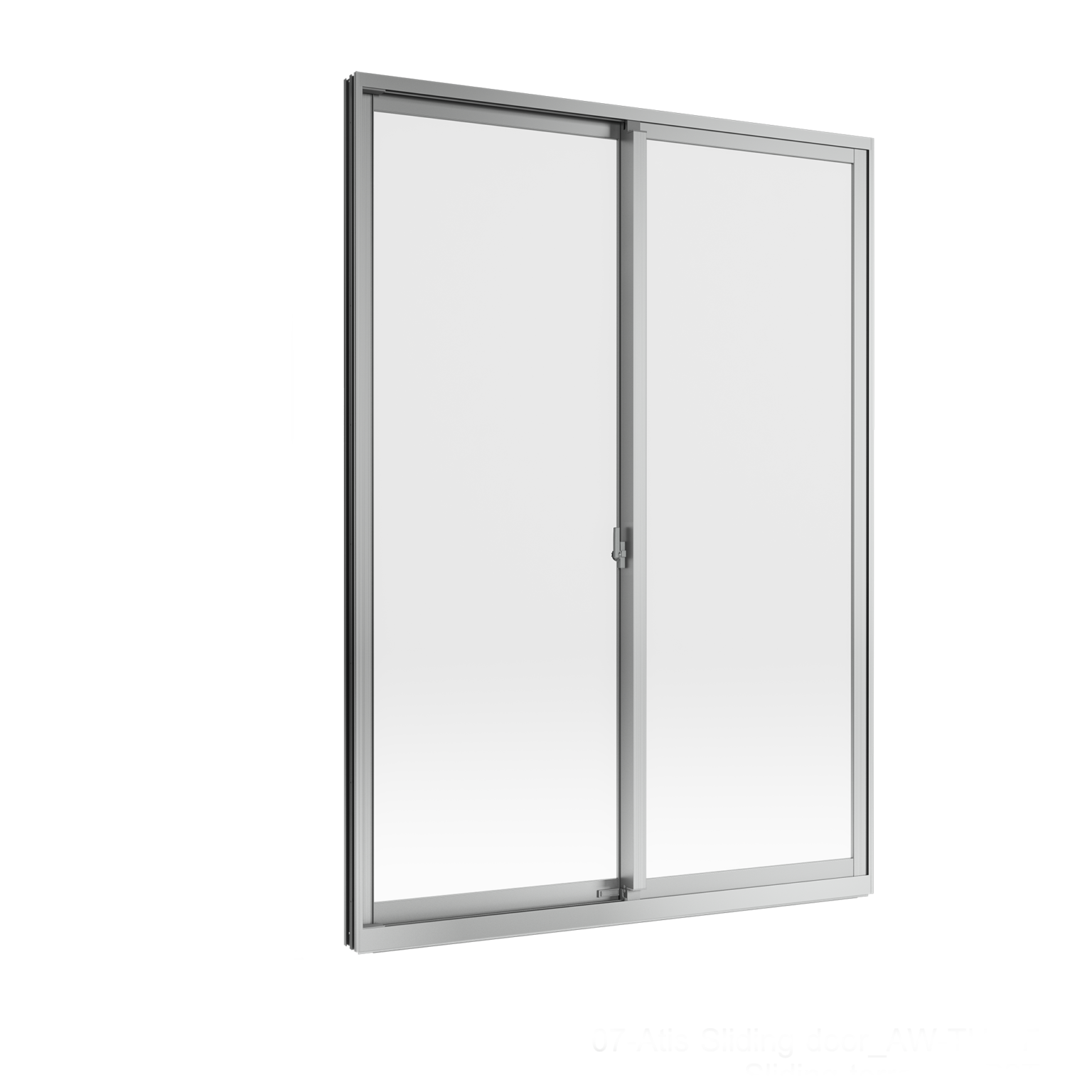 Sliding door (2 panels on 2 tracks) - TOSTEM Thailand