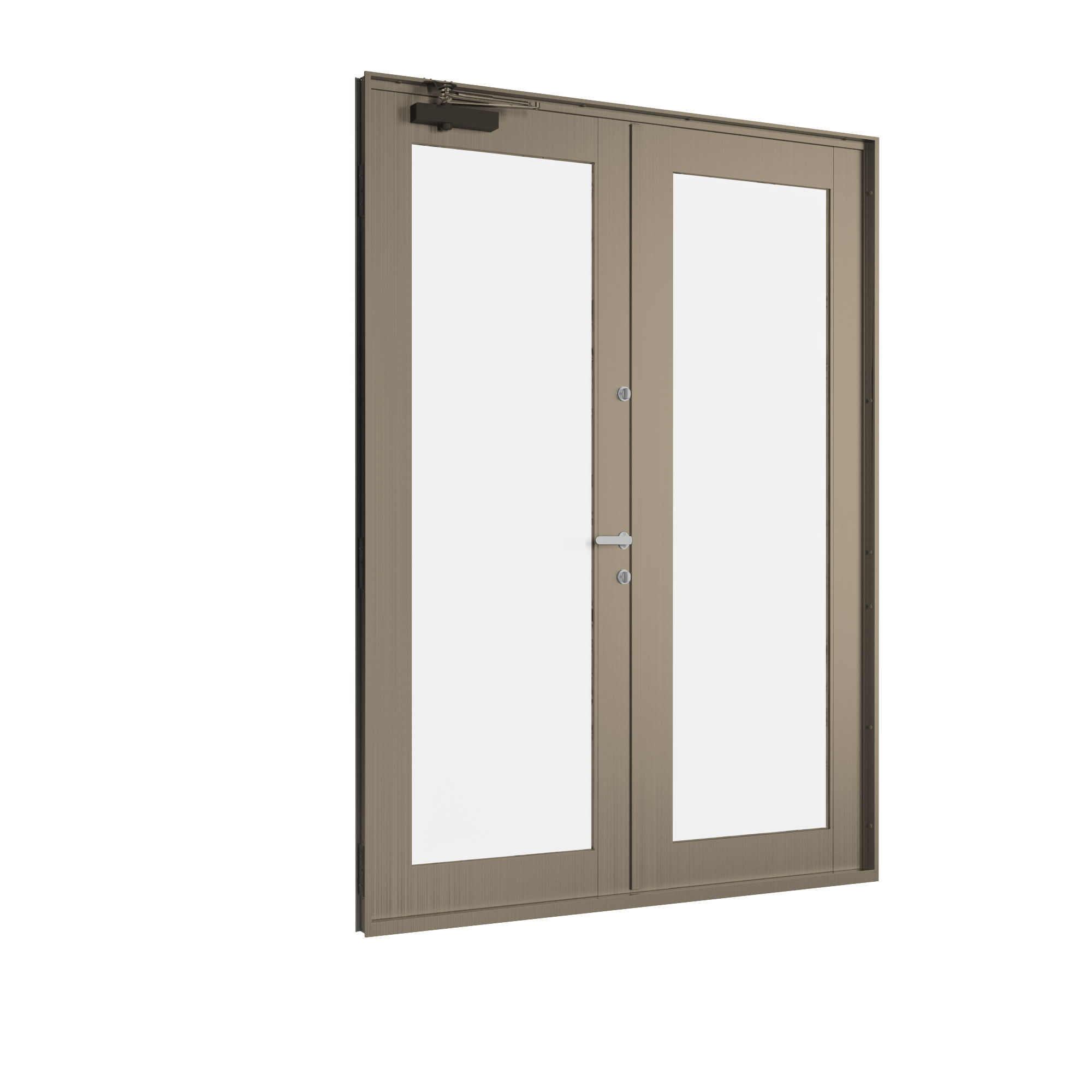 ประตูบานเปิดออก (เปิดคู่) - TOSTEM Thailand