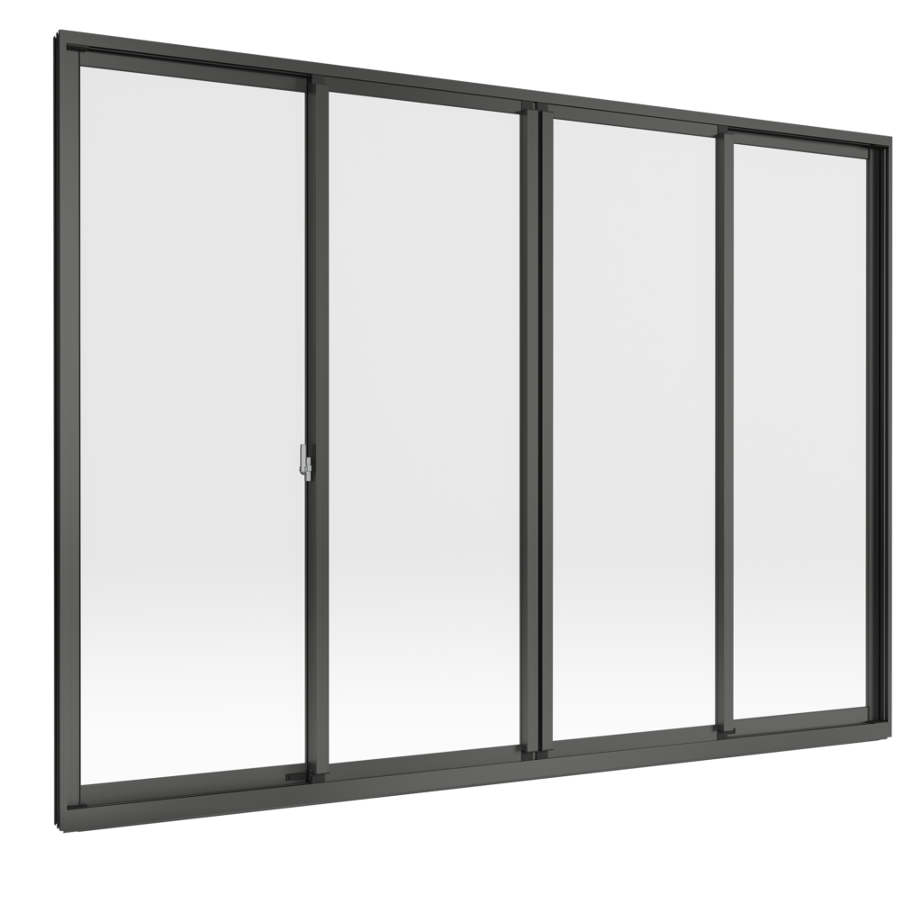 Sliding door (4 panels on 2 tracks) - TOSTEM Thailand