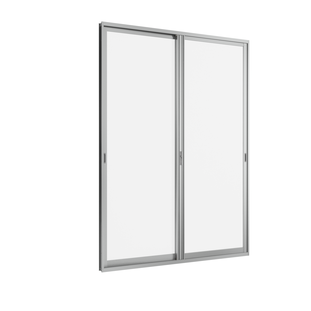 Entrance sliding door (2 panels on 2 tracks) - TOSTEM Thailand