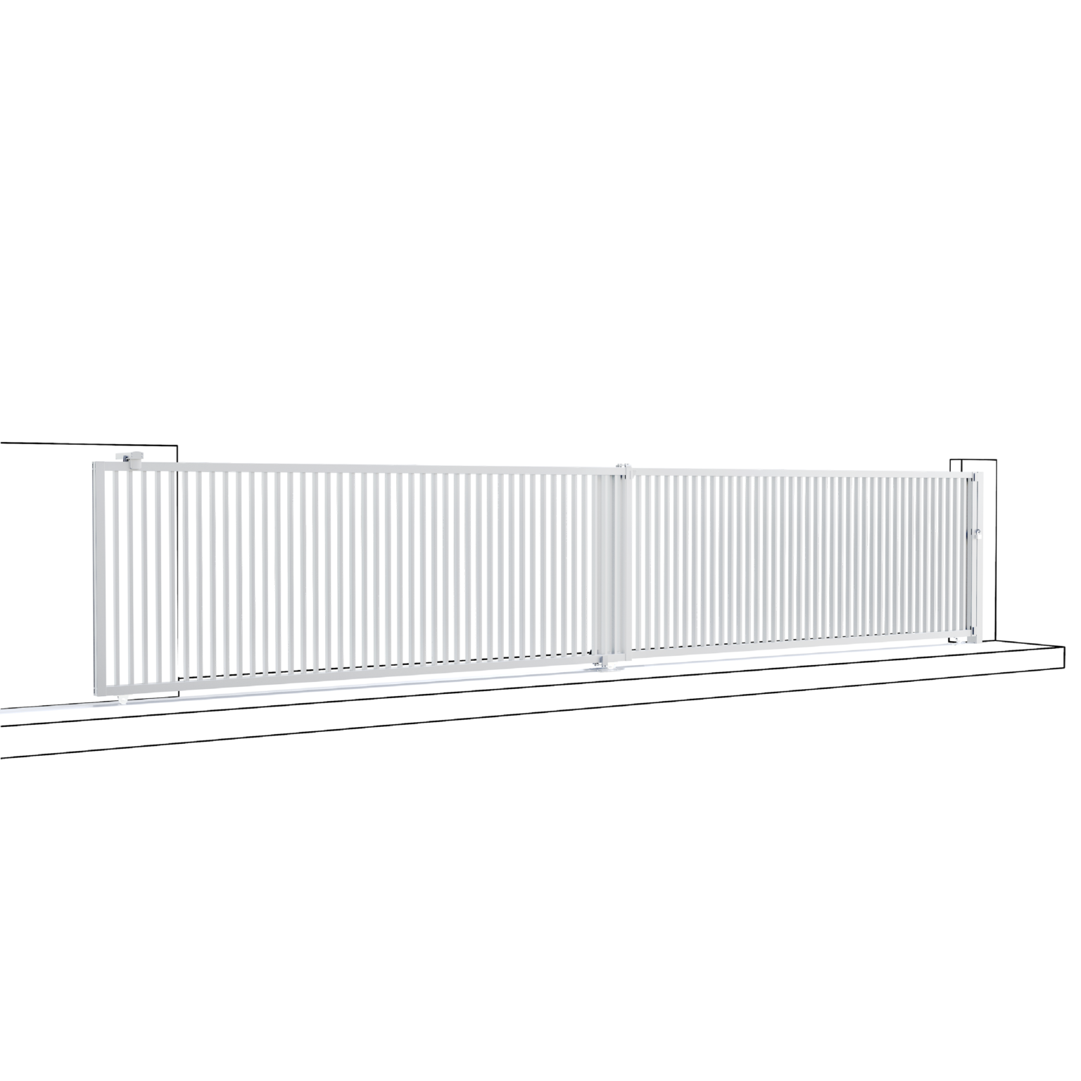 Double sliding gate - TOSTEM Thailand