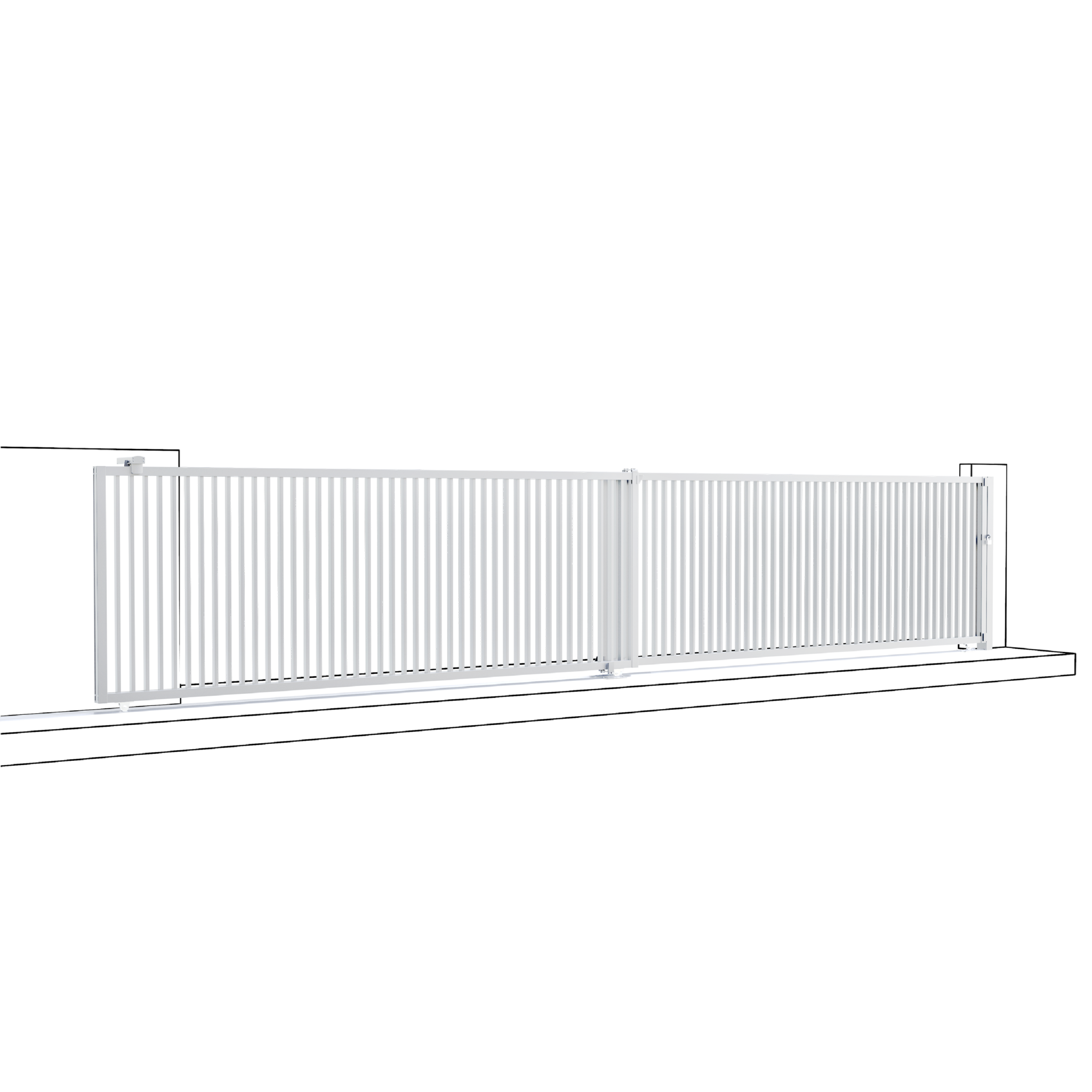 Double sliding gate - TOSTEM Thailand
