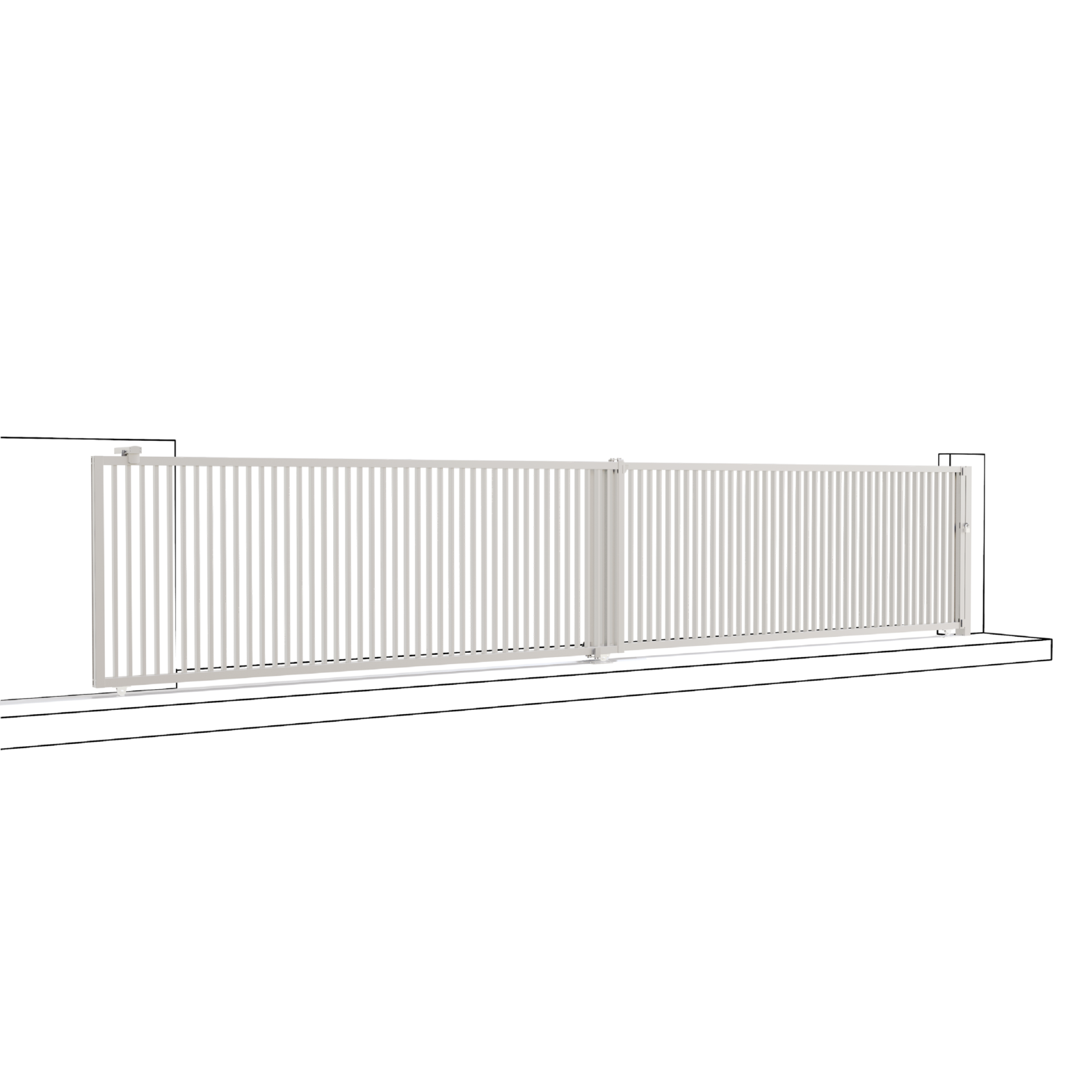Double sliding gate - TOSTEM Thailand
